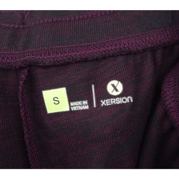 Xersion | Pants & Jumpsuits | New Xersion Studio Purple Paragon Black ...